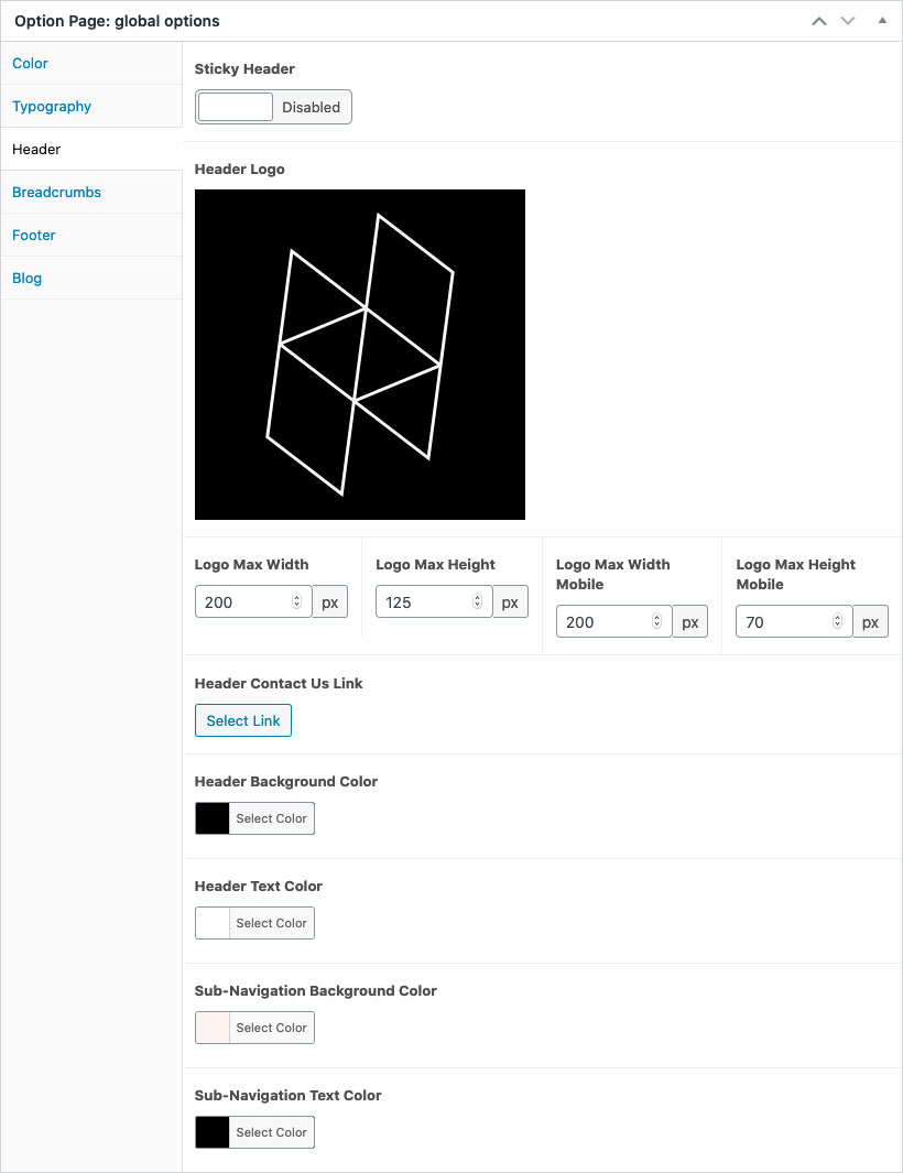 Header - Harvard GSD Site Builder
