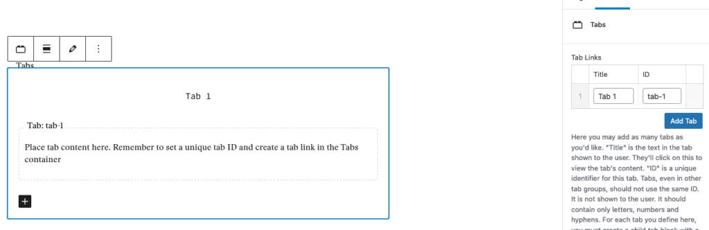 2.3 Tabs - Harvard GSD Site Builder